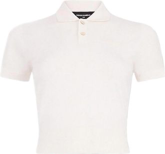 Dsquared2 Pull Col Rond - Blanc