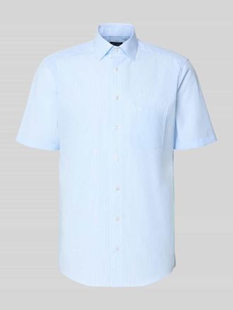 Olymp Regular Fit Business-Hemd mit Kentkragen und Brusttasche