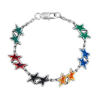 TwoJeys unisex, Accessoires, Gris, Taille: S New Melted Stars Bracelet