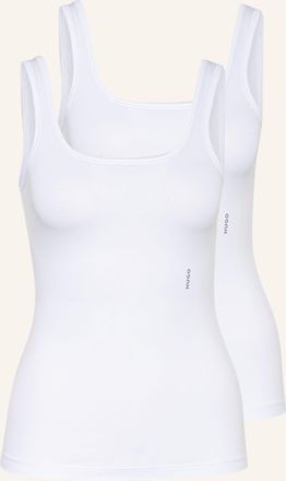 HUGO BOSS Hugo 2er-Pack Tops weiss
