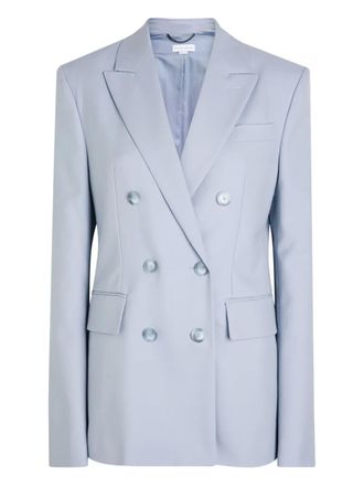 Stella McCartney veste &agrave; boutonni&egrave;re crois&eacute;e - Bleu