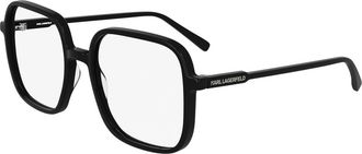 Karl Lagerfeld KL6192 Cadres Optiques, Noir, 55 mm