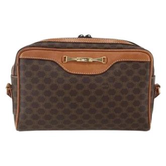 Celine Pre-owned Canvas Vintage Clutch - - Pre-owned - Damen - Braun - ONE SIZE