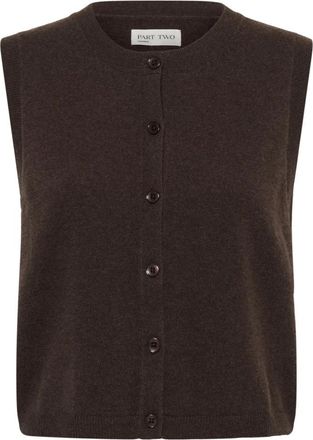 Part Two Strickware - - Knitwear - Damen - Braun - 2XL