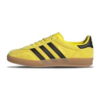 adidas Homme, Chaussures, Jaune, Taille: 41 1/3 EU Gazelle Indoor Shock Yellow Baskets