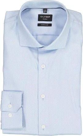 Olymp Herren Hemd blau Slim Fit