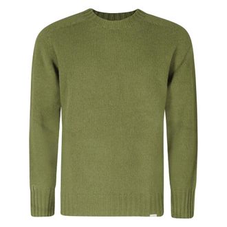 Roy Rogers Pull col rond doux - Homme - Pulls - Vert - Taille: L