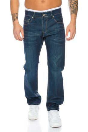 Rock Creek Herren Jeans Blau LL-308 [W40 L36]