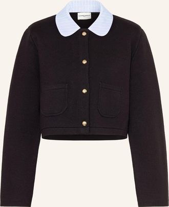 Claudie Pierlot Claudie Pierlot Strickjacke Im Materialmix blau