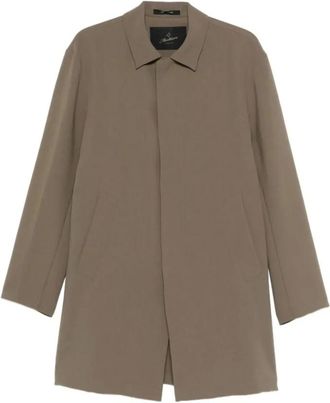 Montecore Homme, Manteaux, Brun, Taille: 2XL Manteau crois&eacute;