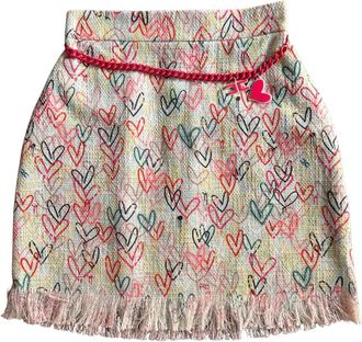 Elisabetta Franchi Femme, Jupes, Multicolore, Taille: 36 FR Mini-jupe en tweed