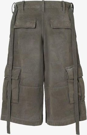 Fendi H26 Cargo Shorts - Sage