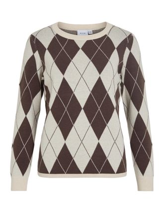 Vila Vitif O-Neck L/S Knit Pullover-Noos