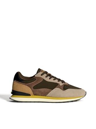 Hoff Homme Baskets en Daim Aspen City, Brown, 44 EU