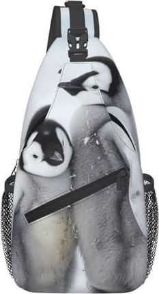 Generic Sac &agrave; bandouli&egrave;re pour b&eacute;b&eacute; pingouin - Sac &agrave; dos de voyage pour homme - Sac &agrave; dos de randonn&eacute;e