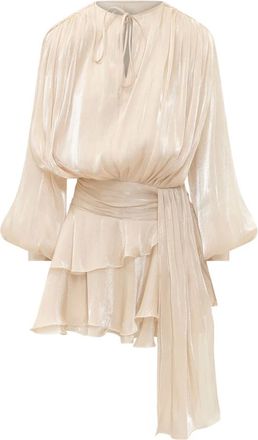 Actualee Femme, Robes, Beige, Taille: 36 FR Abito Corto