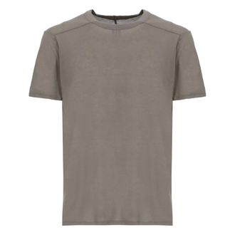 Rick Owens Homme, Tops, Gris, Taille: S Short Sleeves T-Shirt