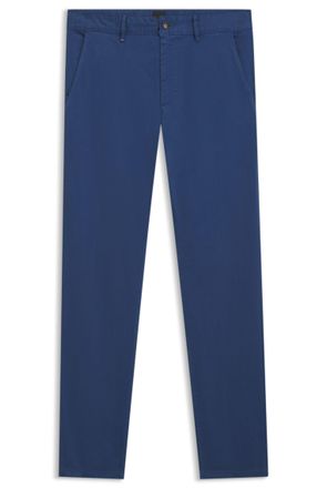 BOSS Chino_Slim 10242156 01 Pants Open Blue466 38W / 34L