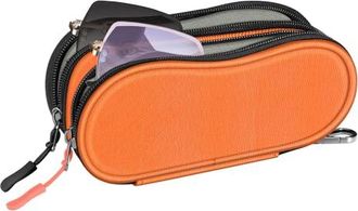 Fintie &Eacute;tui Lunettes Souple pour 2 Paires de Lunettes - Double Boite Lunettes de Soleil avec Fermeture &eacute;clair pour Hommes et Femmes