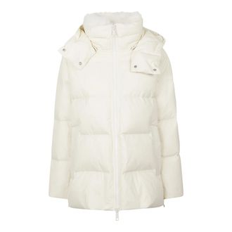 Yves Salomon A-Linien Daunenjacke - - Jackets - Damen - Wei&szlig; - L