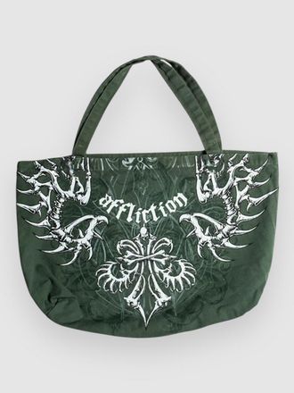 Affliction Skeleton Tasche dark tobacco