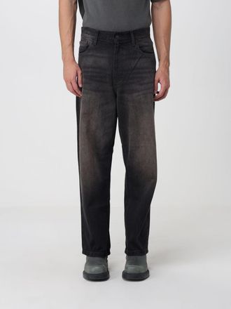 Carhartt Work in Progress Brandon Wide-Leg-Jeans mit mittlerer Leibh&ouml;he aus Baumwolldenim von