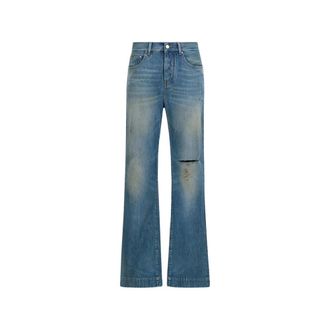 Amiri Distressed Paint-splatter Jeans