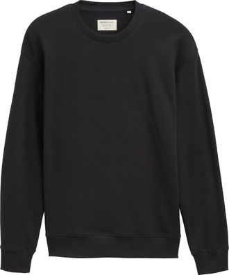 Tom Tailor Herren 1047551 Sweatshirt, 10429-Night Watch Black, S