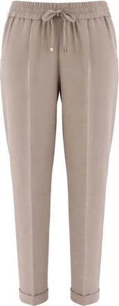 Kiton Femme, Pantalons, Beige, Taille: 44 FR Pantalon Fluide