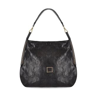 Campomaggi Luana Schultertasche - - Bags - Damen - Schwarzk - ONE SIZE