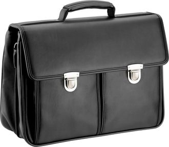 d&n D&N Business Line Aktentasche, 41 cm, 18L, Schwarz