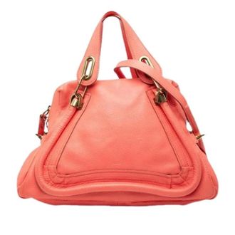 Chlo&eacute; Pre-owned Paraty Satchel - - Pre-owned - Damen - Orange - ONE SIZE