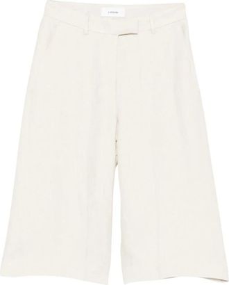Lardini Femme, Pantalons, Beige, Taille: 34 FR Palu Cropped Pantalons