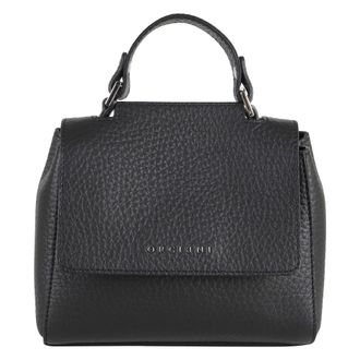 Orciani Sac &agrave; main mini Sveva Soft - Femme - Sacs - Noir - Taille: ONE Size