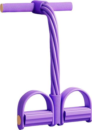 Generic Fitness-Widerstandsb&auml;nder, 8-R&ouml;hren-Pedal-Kn&ouml;chelzieher, Stretch-&Uuml;bungsseil, Ganzk&ouml;rpertrainer-Werkzeug, Bauchkraft, Elastisches Zugseil, Multifunktio