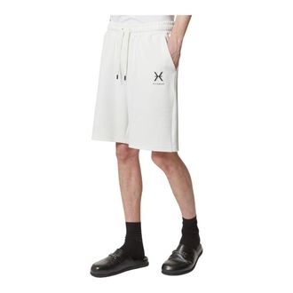 John Richmond Homme, Shorts, Blanc, Taille: L Bermuda homme avec logo X