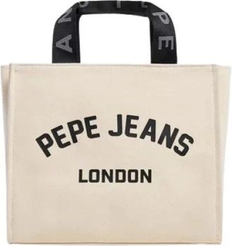 Pepe Jeans London Femme, Sacs, Beige, Taille: ONE Size Sac cabas Trisha