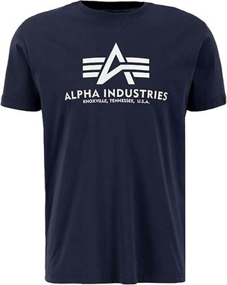 Alpha Industries Shirt Basic logo Rainbow Print