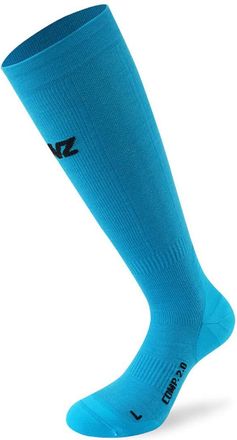 Lenz Compression 2.0 Merino Socken, blau, L