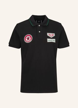19V69 19V69 Italia Poloshirt Emilio Racing schwarz