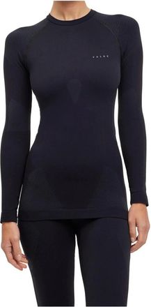 Falke Femme, Pulls, Noir, Taille: M Maglia Warm
