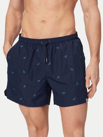 Aeronautica Aeronautica Militare Badeshorts 261BW0232UCT04317 Dunkelblau Regular Fit
