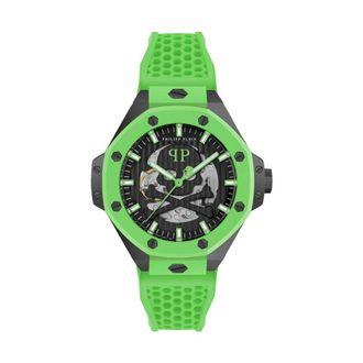 Philipp Plein Homme, Accessoires, Vert, Taille: ONE Size Skeleton Royal Watch