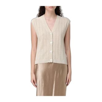 Max Mara MML Ranghi Gilet - - Jackets - Damen - Wei&szlig; - L