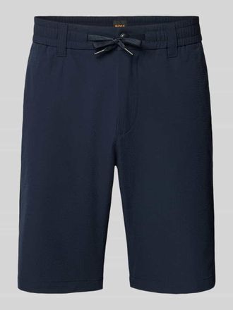 Boss Orange by Hugo Boss Tapered Fit Bermuda mit Kordelzug Modell CHINO