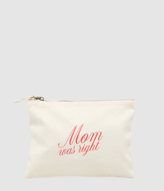 Lulli Pochette Lulli Coton Mom Was Right Ecru