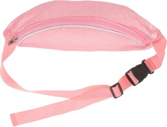 Hemobllo POPETPOP Multifunktionale H&uuml;fttasche mit Verstellbarem Gurt Sportliche Bauchtasche aus Atmungsaktivem Mesh Rosafarbene Tragetasche f&uuml;r Wandern Trainin