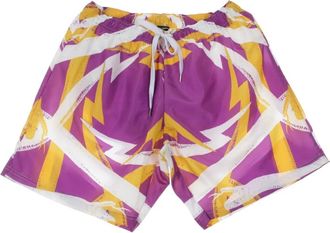 PROPAGANDA Homme, Maillots de bain, Multicolore, Taille: XL Short Snake Fantasy Bermuda Costume