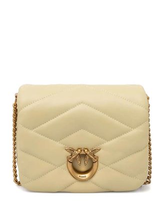 Pinko sac porté épaule Love Click - Jaune