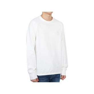 C.P. Company Crew Neck Stretch Fleece Sweatshirt - - Sweatshirts & Hoodies - Herren - Wei&szlig; - L
